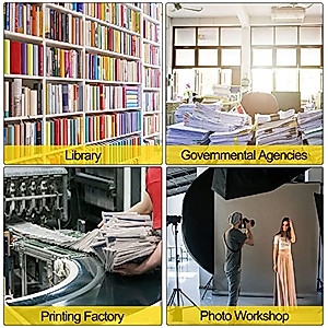 VEVOR Industrial Paper Cutter A4 Heavy Duty Paper Cutter 12 Inch Paper Cutter Heavy Duty 400 Sheets Paper Guillotine with Clear Cutting Guide Grids for Offices, Schools, Businesses and Printing Shops