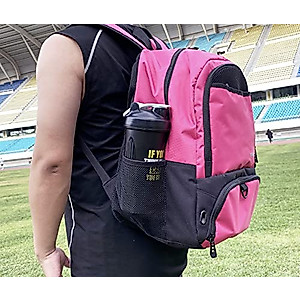 Tindecokin Soccer Bag - Youth Soccer Bags Soccer & Football & Basketball & Volleyball Backpack Training Package