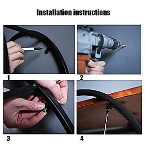 PIBM Stylish Simplicity Shelf Wall Mounted Floating Rack Shelves Industrial Wind Metal Solid Wood Display Stand Bookshelf Save Space,3 Colors,3 Sizes, a , 90X70cm