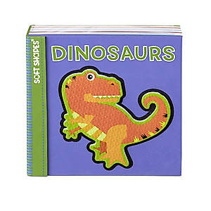 Melissa & Doug Children's Book - Soft Shapes: Dinosaurs (Foam First Puzzle Book)