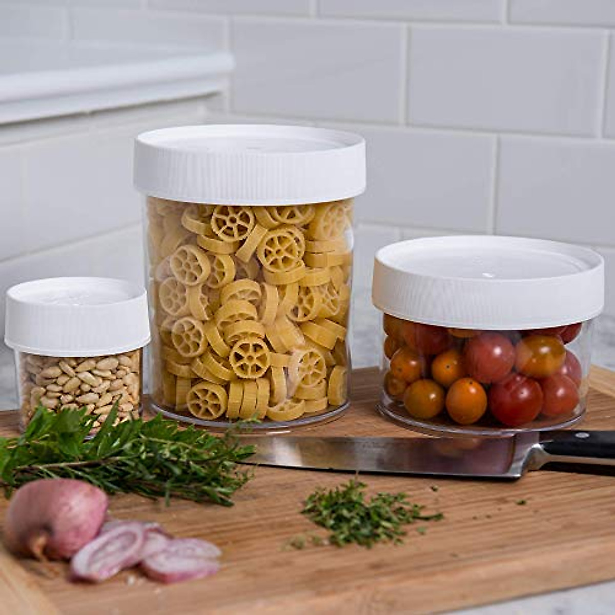 Nalgene Kitchen Storage Wide Mouth, 16-Ounce, Clear