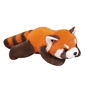 MELECERi Cute Plush Red Panda Stuffed Animals 23.6in Soft Red Panda Raccoon Plushie Pillow Toy Large Plushie Gifts for Kids