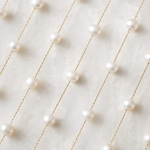 Ross-Simons 6-6.5mm Cultured Pearl Station Necklace