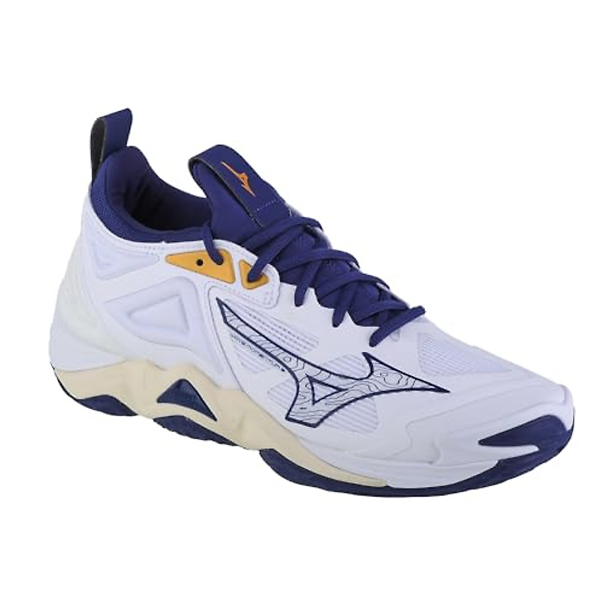 Mizuno Wave Momentum 3(U) Wht/BRibbon/MPGold, 10 US