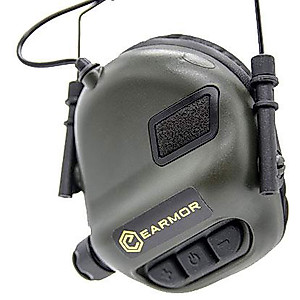 Evike Earmor M31 MOD3 Electronic Hearing Protector (Color: Foliage Green)