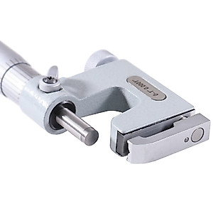Accusize Industrial Tools 0-1'' x 0.0001'' Multi Anvil Micrometer in Fitted Box, P101-S100