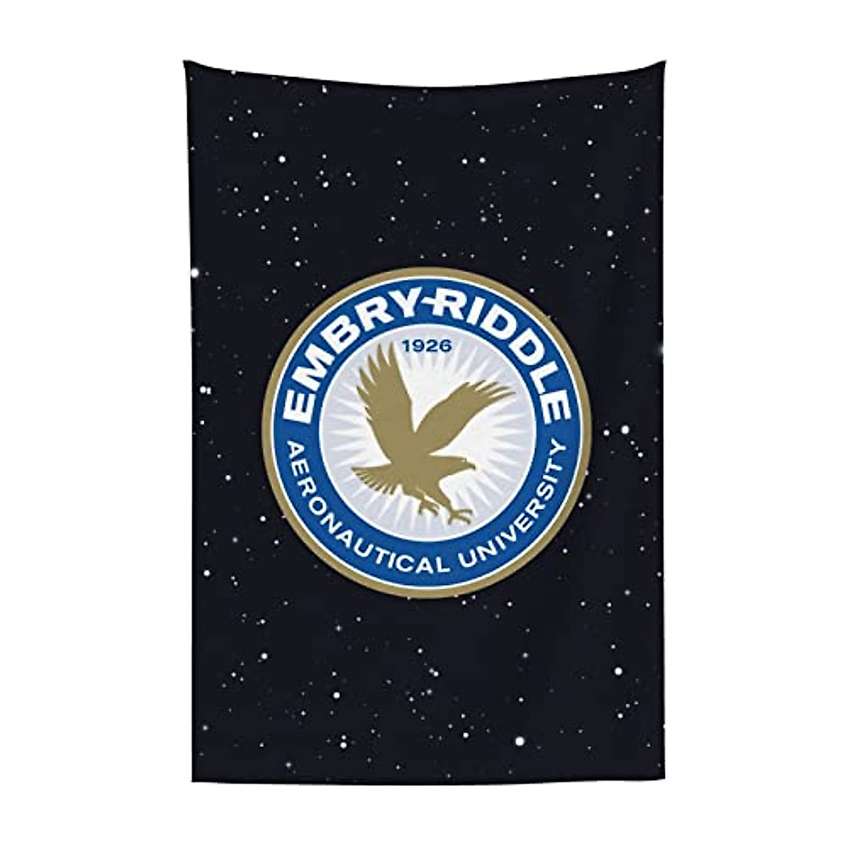 Embry-Riddle Aeronautical University Flannel Throw Blanket, 40x60 Inches Soft Blanket for Couch, Cozy, Warm ，All Season.