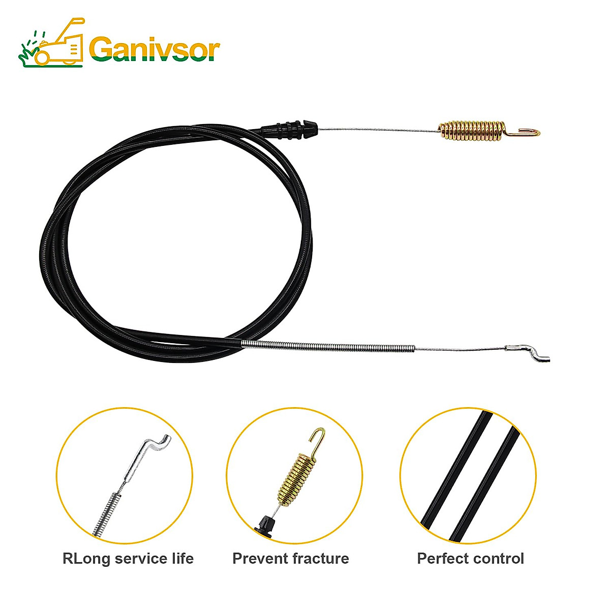 Ganivsor 105-1845 Lawnmower Traction Drive Control Cable for 22" Recycler Toro Front Drive Self Propelled Mowers