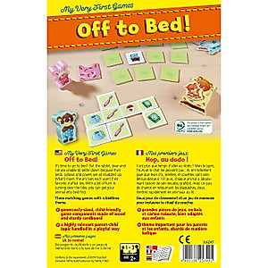 HABA My Very First Games - Off to Bed! The Game That Makes Toddler Bedtime Routines Fun - Ages 2+