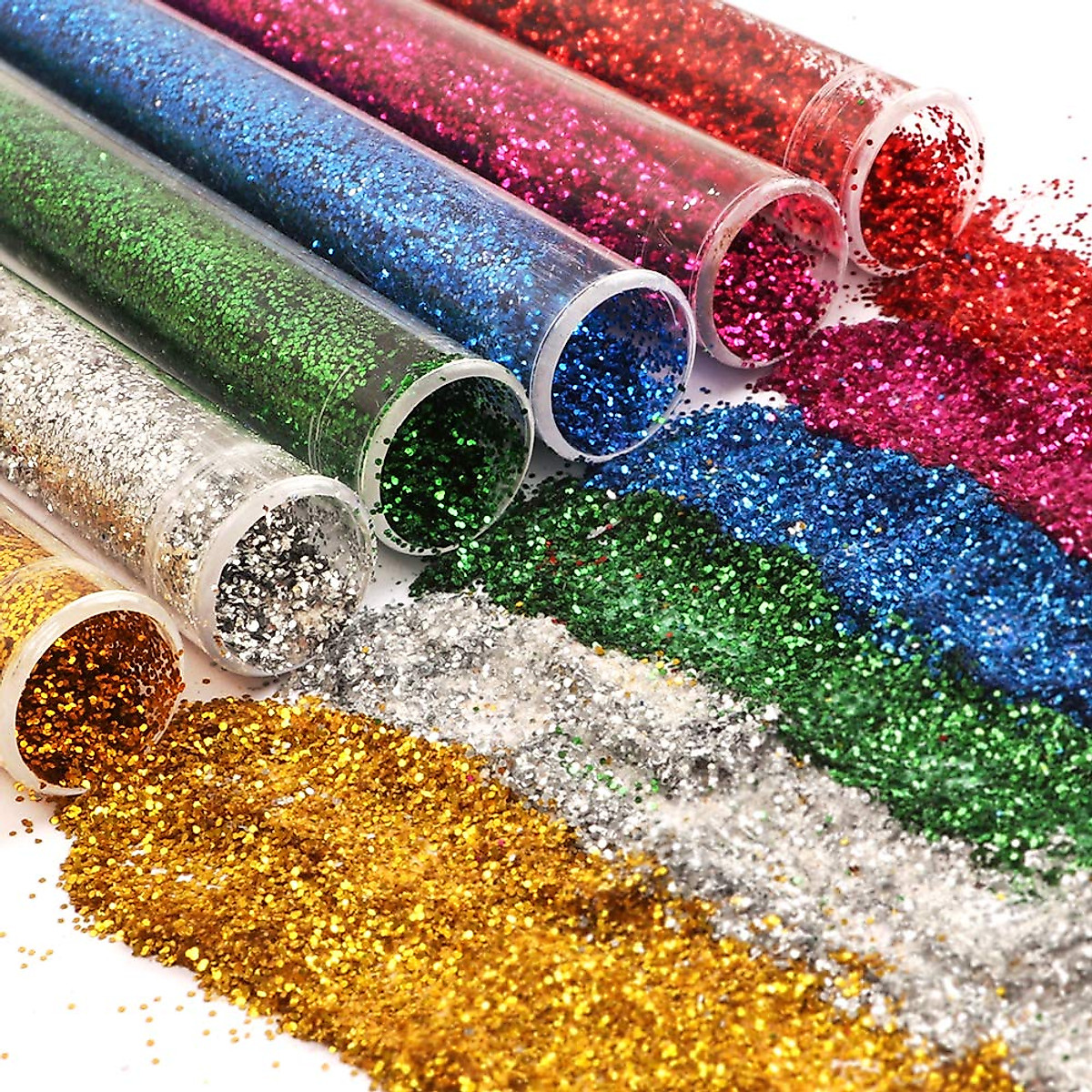 Slime Supplies Kit, 205 Pack Add Ins Slime Kit for Kids Girls Slime Making, Including Foam Balls, Glitter, Fishbowl Beads, Charms, Clear Containers by WINLIP