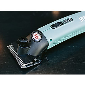 Lister Star Large Animal Clipper with Fine Blade for Horses, Cattle, Sheep, and Livestock (#258-34501), Green