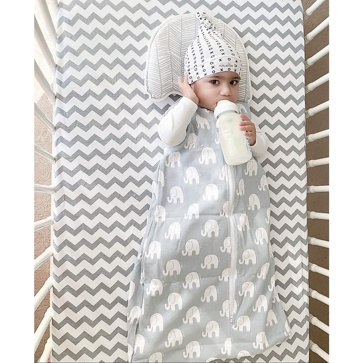 Pack n Play Sheets – Premium Pack and Play Sheets 4 Pack – 100% Super Soft Jersey Knit Cotton Playard Mattress Sheets – Portable Playpen Fitted Play Yard Mini Crib Sheet for Boy & Girl (24 x 38 x 5)