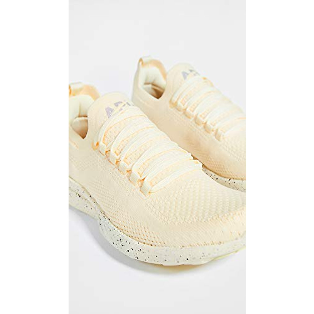 APL: Athletic Propulsion Labs Women's Techloom Breeze Sneakers, Lemon Zest/Speckle, Yellow, 7 Medium US