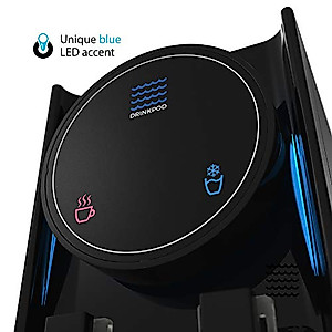 Bottleless Water Cooler Hot and Cold Water Dispenser for Offices & Homes (Black)