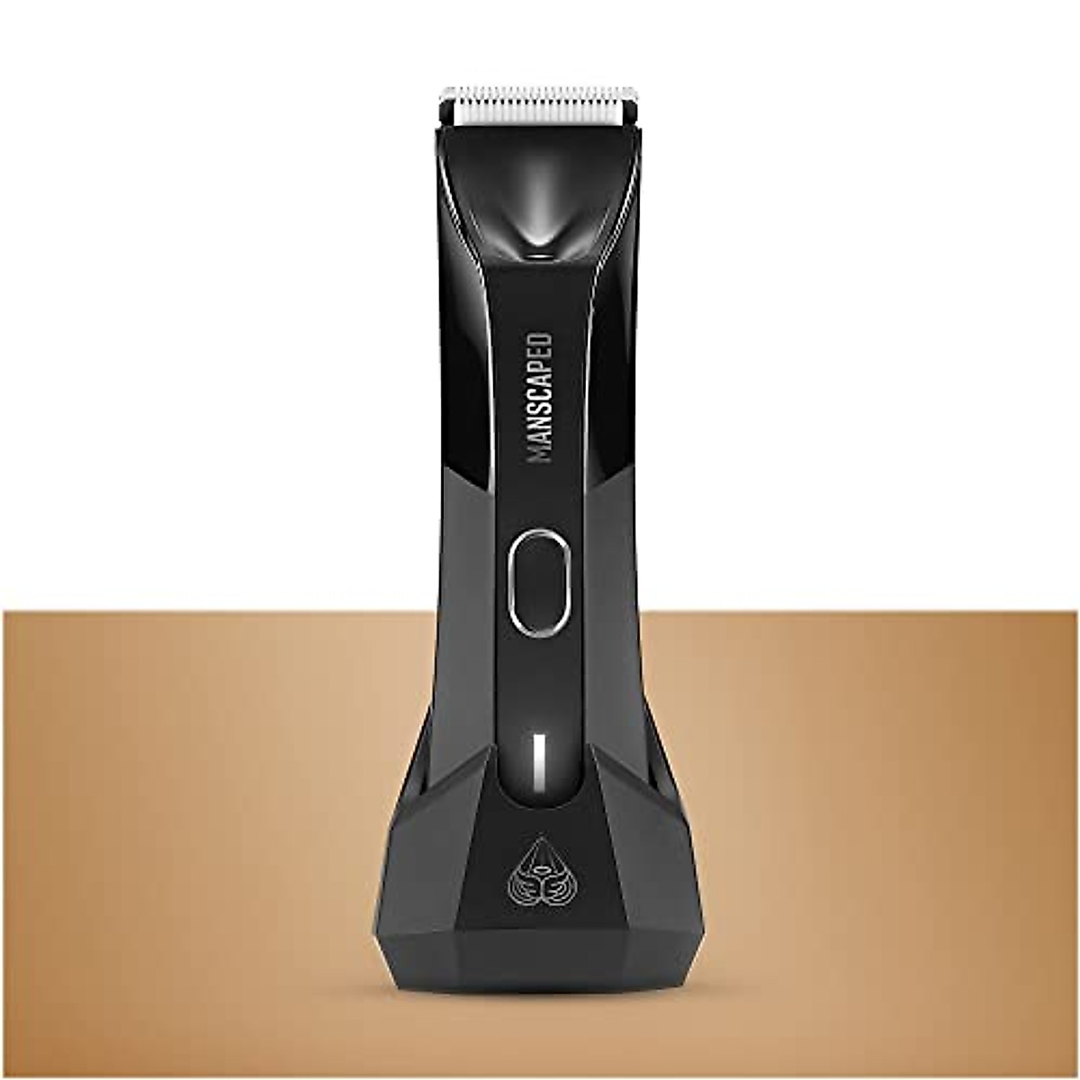 MANSCAPED® Electric Groin Hair Trimmer, The Lawn Mower™ 4.0, Replaceable SkinSafe™ Ceramic Blade Heads, Waterproof Wet/Dry Clippers, Rechargeable, Wireless Charging, Ultimate Male Hygiene Razor