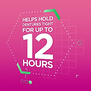 Super Poligrip Original Formula Zinc Free Denture and Partials Adhesive Cream, 2.4 ounce