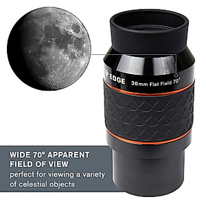 CELESTRON Ultima Edge - 30mm Flat Field Eyepiece - 2"