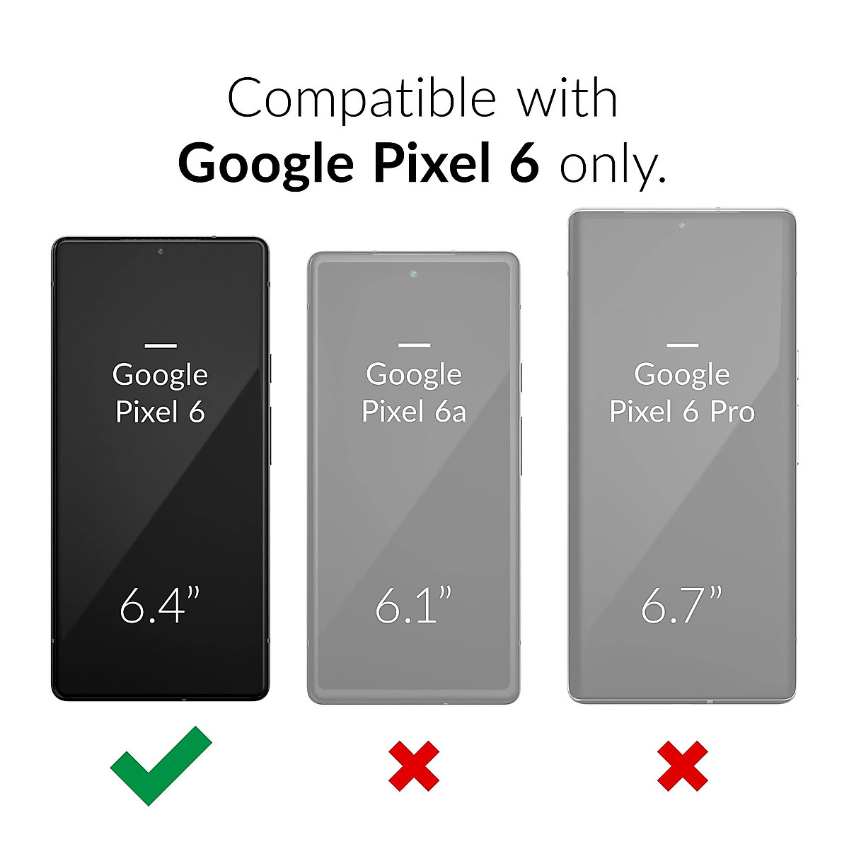 Crave Dual Guard for Google Pixel 6, Shockproof Protection Dual Layer Case for Google Pixel 6 - Berry