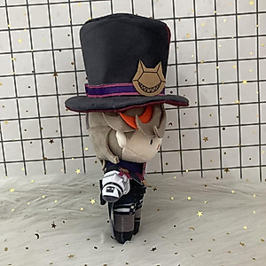 SSJTBEZX Genshin Lyney Plush Toys Doll Lovely Pillow Christmas New Year Birthday for Kids Gifts Soft Doll 23 cm/9.0 inch