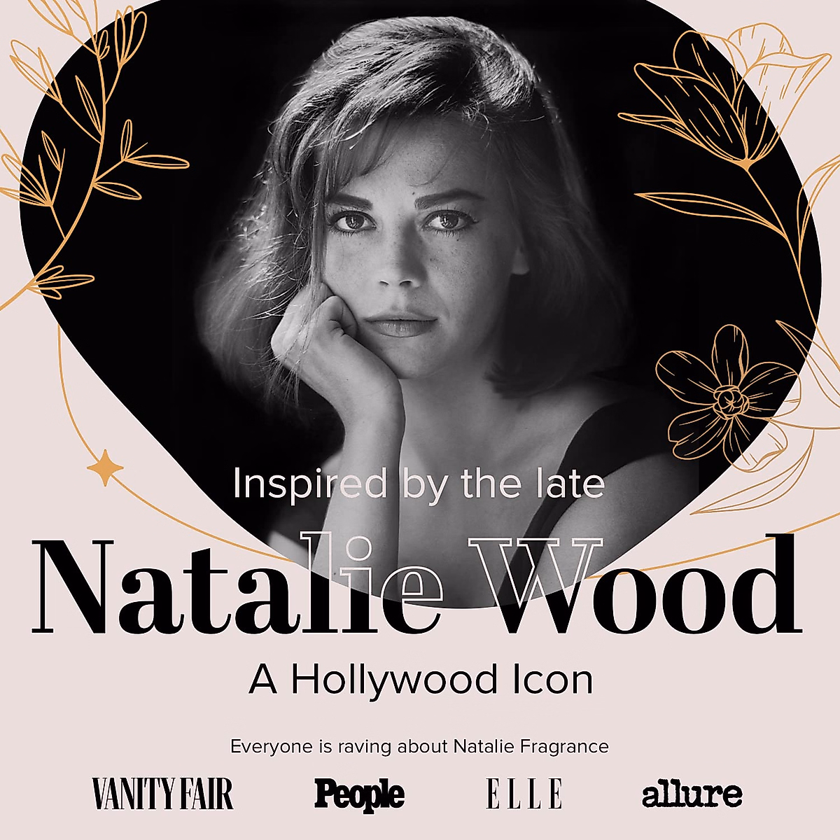 Natalie Fragrance Eau De Parfum - 50 ml I Fresh, Floral Perfume with Freesia, Neroli, Bigarde Zest, Rose Oil, Vanilla & Gardenia, Hand Crafted, 18% Oil Concentration, Long Lasting Perfumes for Women