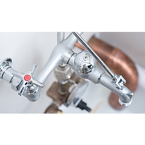 Speakman SC-5811-RCP Commander Service/Utility Sink Faucet, Rough Chrome-Plated