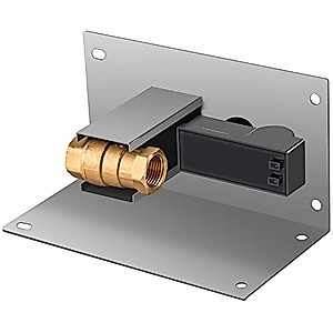 VEVOR Fire Pit Gas Burner Spark Ignition Kit, 300K BTU Fire Pit Ignition System, Stainless Steel Fire Pit Igniter, with 1/2'' Key Valve with Key and Leads & Ground Wire Silver