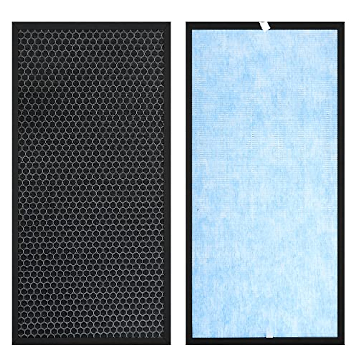 Replacement Filter Set Compatible with Gocheer Monster & CLEANFORCE MEGA1000 Air Cleaner Purifier, 3-in-1 GH-Monster Filter of H13 True HEPA, Carbon Filter and Fine Pre-Filter, 2 Packs
