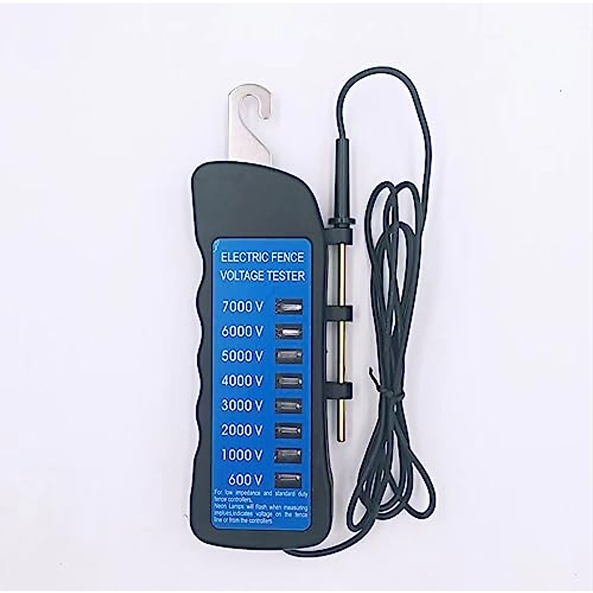 Electric Fence Tester 8 Neon Light 7KV Voltage Tester Farm Fence Tester