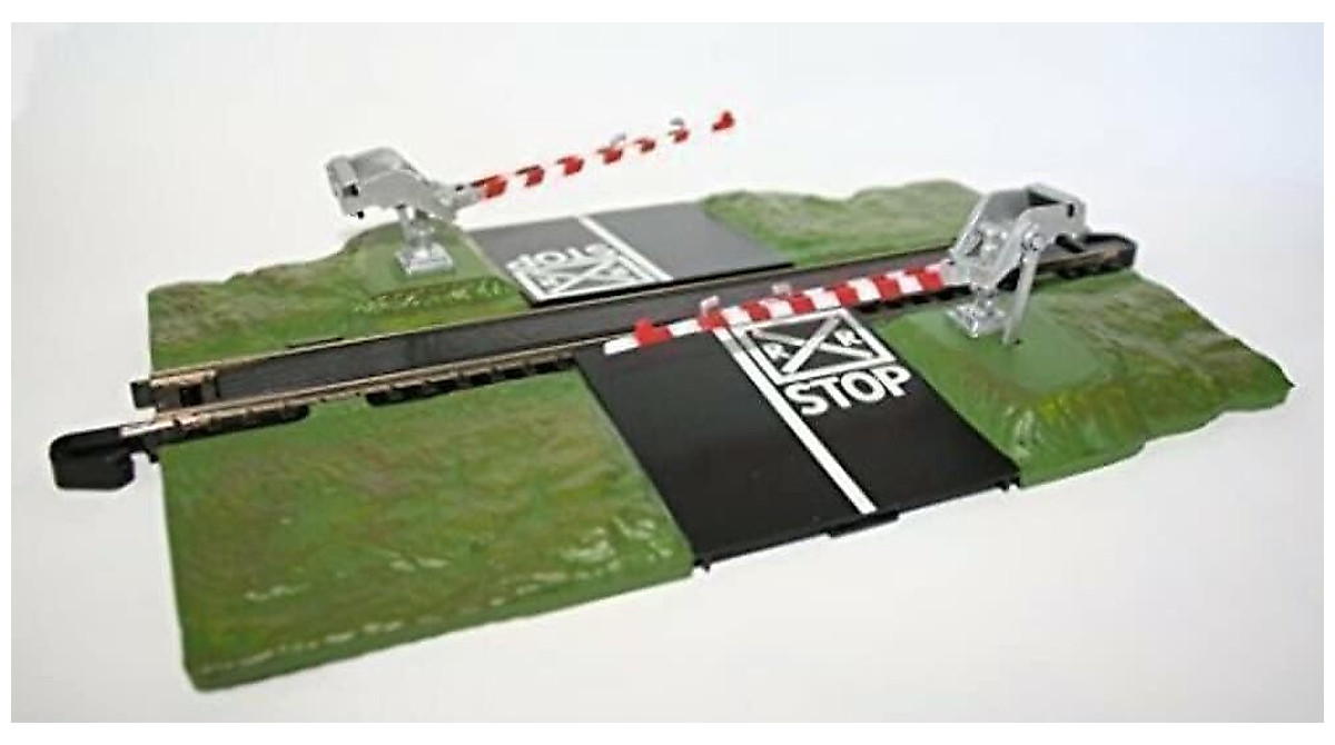 Bachmann Trains HO Scale Crossing Gate - Realistic Model Railroad Accessory