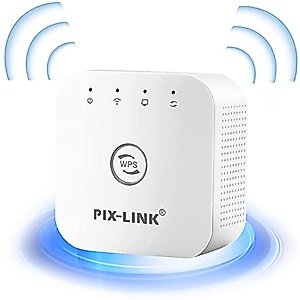 WiFi Extender, WiFi Range Extender, WiFi Booster Covers Up to 8000 Sq.ft and 32 Devices, WiFi Extenders Signal Booster for Home WiFi Repeater to Extend Range of Wireless Internet