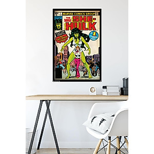 Trends International Marvel Comics - She-Hulk - The Savage She-Hulk #1 Wall Poster, 22.375" x 34", Premium Unframed Version
