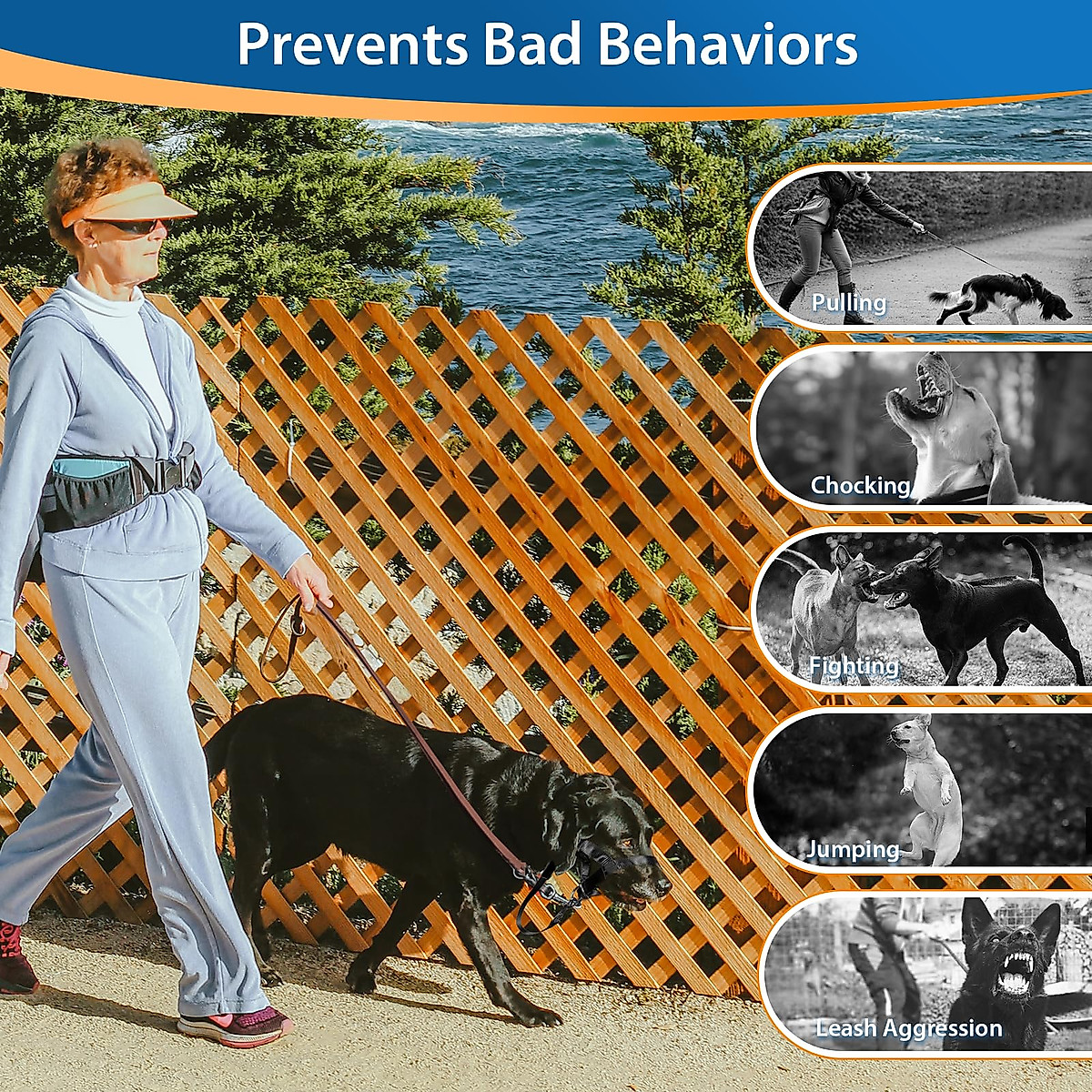 BARKLESS Soft Dog Head Collar, No Pull Training Tool for Small Medium Large Dogs on Walks, Gentle Training Collar and Control for Heavy Pullers, Includes A Training Guide