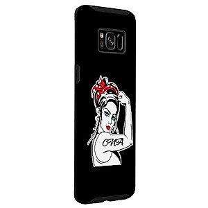 Galaxy S8 Female CNA Rosie The Riveter Pin Up Girl Cna Case