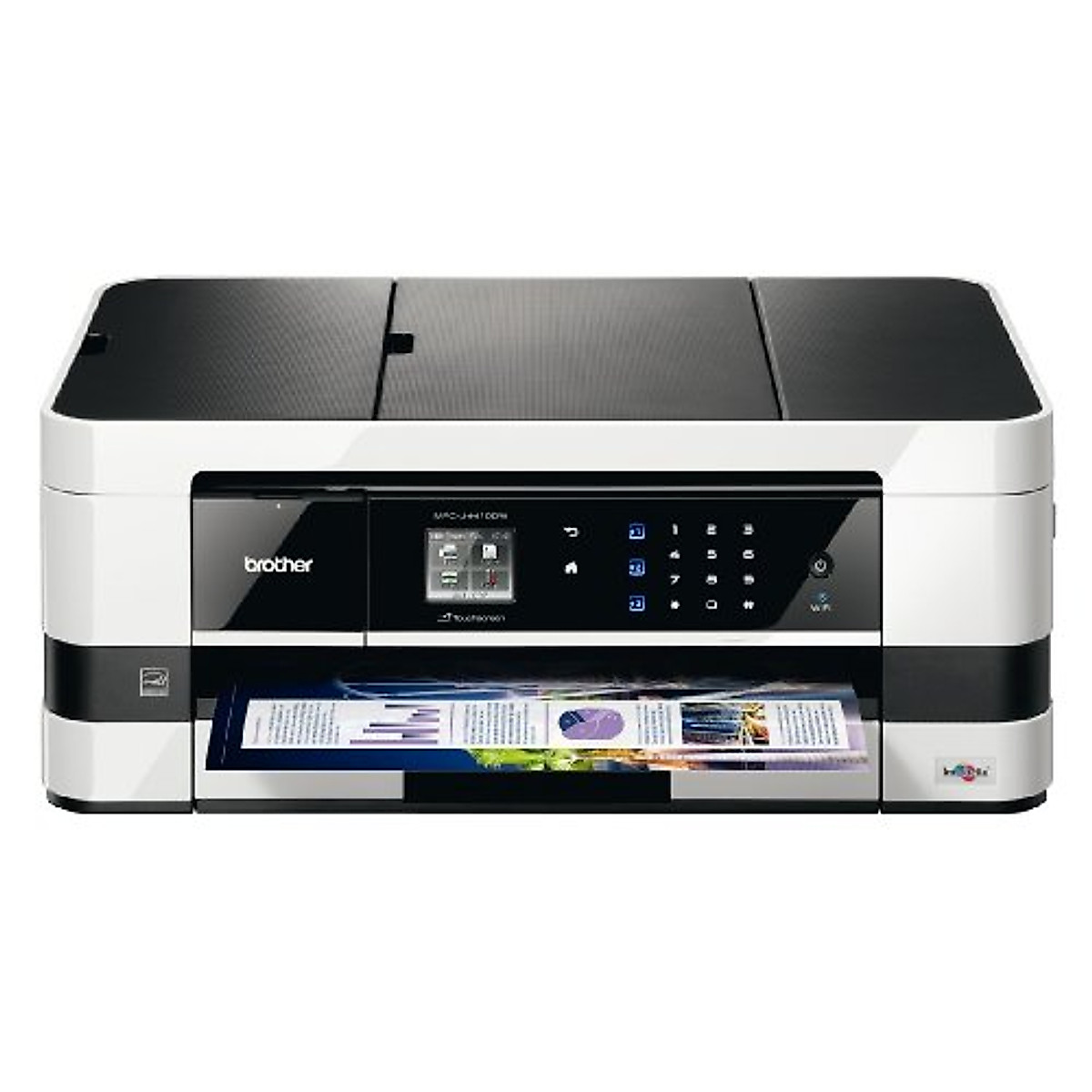 Brother Printer MFCJ4410DW Business Smart Multi-Function Inkjet and Wireless Color Photo Printer with Scanner, Copier and Fax, Amazon Dash Replenishment Ready