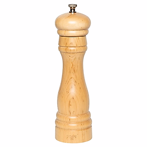 Fletchers' Mill Federal Pepper Mill, Maple - 8 Inch, Adjustable Coarseness Fine to Coarse, MADE IN U.S.A.