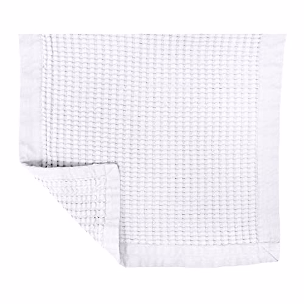 GILDEN TREE Bathroom Mat Absorbent Cotton Quick Dry for Shower, Bath & Bathtub Washable Thin (1, White)