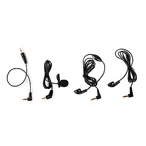 BOYA by-WM5 Wireless Lavalier Microphone System for Canon Nikon Sony Cameras DV Camcorder