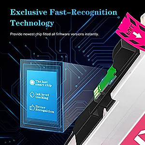 Kingjet Compatible Ink Cartridge Replacement for Brother LC3037 LC3037XXL Work with MFC-J5845DW MFC-J5845DWXL MFC-J5945DW MFC-J6545DW MFC-J6545DWXL MFC-J6945DW Printer, LC3037 BK C M Y Ink Cartridges