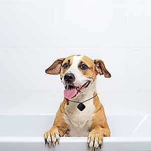 6 Pack Key Finder Bluetooth Tracker Smart Item Locator Tracking Luggage Tracker GPS Anti Lost Bluetooth Phone Tracking Device App Control Item Finders with Ropes for Wallet Kids Dog Remote Black White