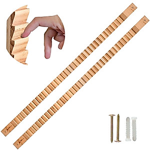 AdirMed 2-Pack Wooden Finger and Shoulder Ladder - Hand Therapy Ladder for Rehabilitation - Motion Improvement Physical Therapy Ladder