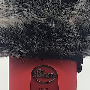 Dead Cat Wind Muff and Pop Filter For Blue Yeti,Microphone Windscreen Cover For Blue Yeti Pro,Blue Yeti X