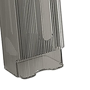 Qianly Wall Mounted Drawer Organizer Underwear Storage Organizer Box Closet Hanging Storage Socks Storage Organizer Box for Bathroom Scarf Ties, Gray