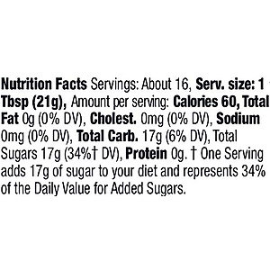 Amazon Brand - Happy Belly Clover Honey, 12 Ounce