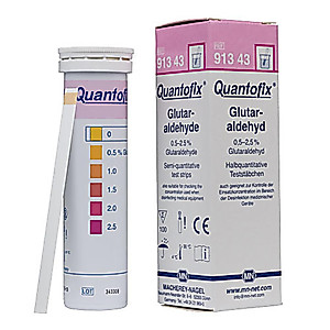Macherey-Nagel, 91343, Quantofix Glutaraldehyde, Box of 100 Strips