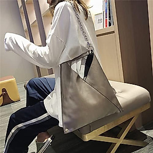 Leather Handbags for Women Luxury Handbags Women Bags Large Capacity Tote Bag Shoulder Bags (Black,30cm)