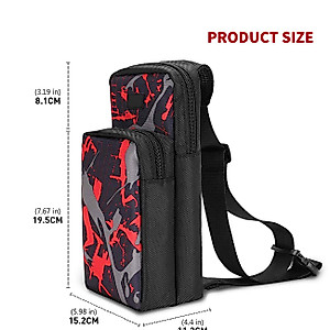 AIOMEST Travel Carry Bag for Switch, N-Switch Accessory Durable Shoulder Bag, Cross body Backpack with Breathable Mesh, Carrying Case for Game Sets