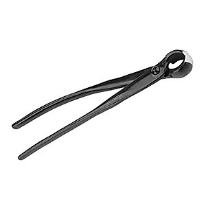 VILLCASE Bonsai Crystal Ball Scissors Round Concave Edges Pliers Branch Knob Cutter Concave Branch Cutter Pruners Tools Gardening Pruning Shears Japan Spherical High-carbon Steel