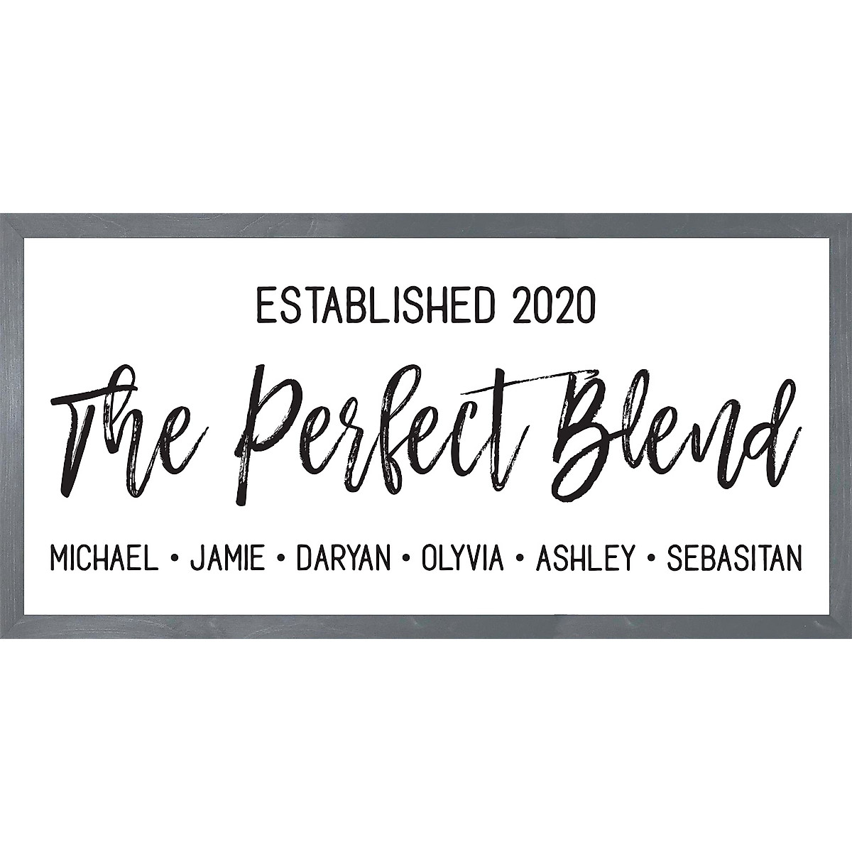 Blended Family wedding gift for blended family