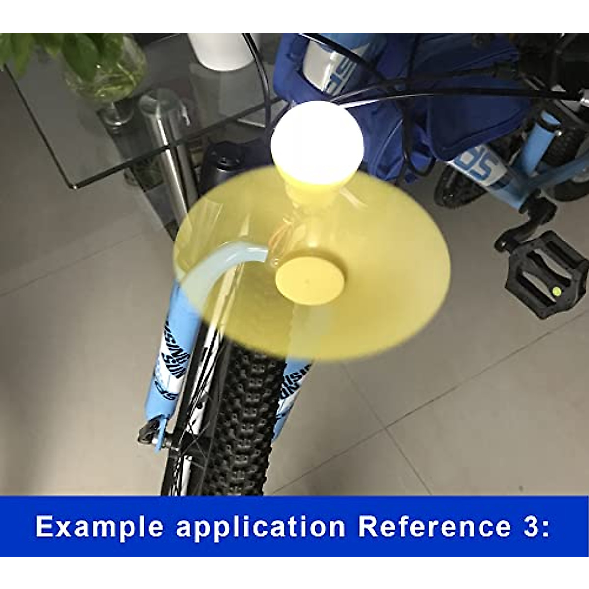 QINIZX 6.9Inch Plastic Fan Blade 11-Leaves with 0.078" Round Bore Motor Accessories Replacement for Electric Fan Blades or DC Power Motor Wind Turbine Electricity Generator Blades Model, 1PC