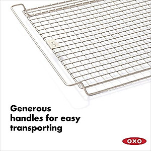 OXO Good Grips Non-Stick Pro Cooling Rack and Baking Rack,Metal